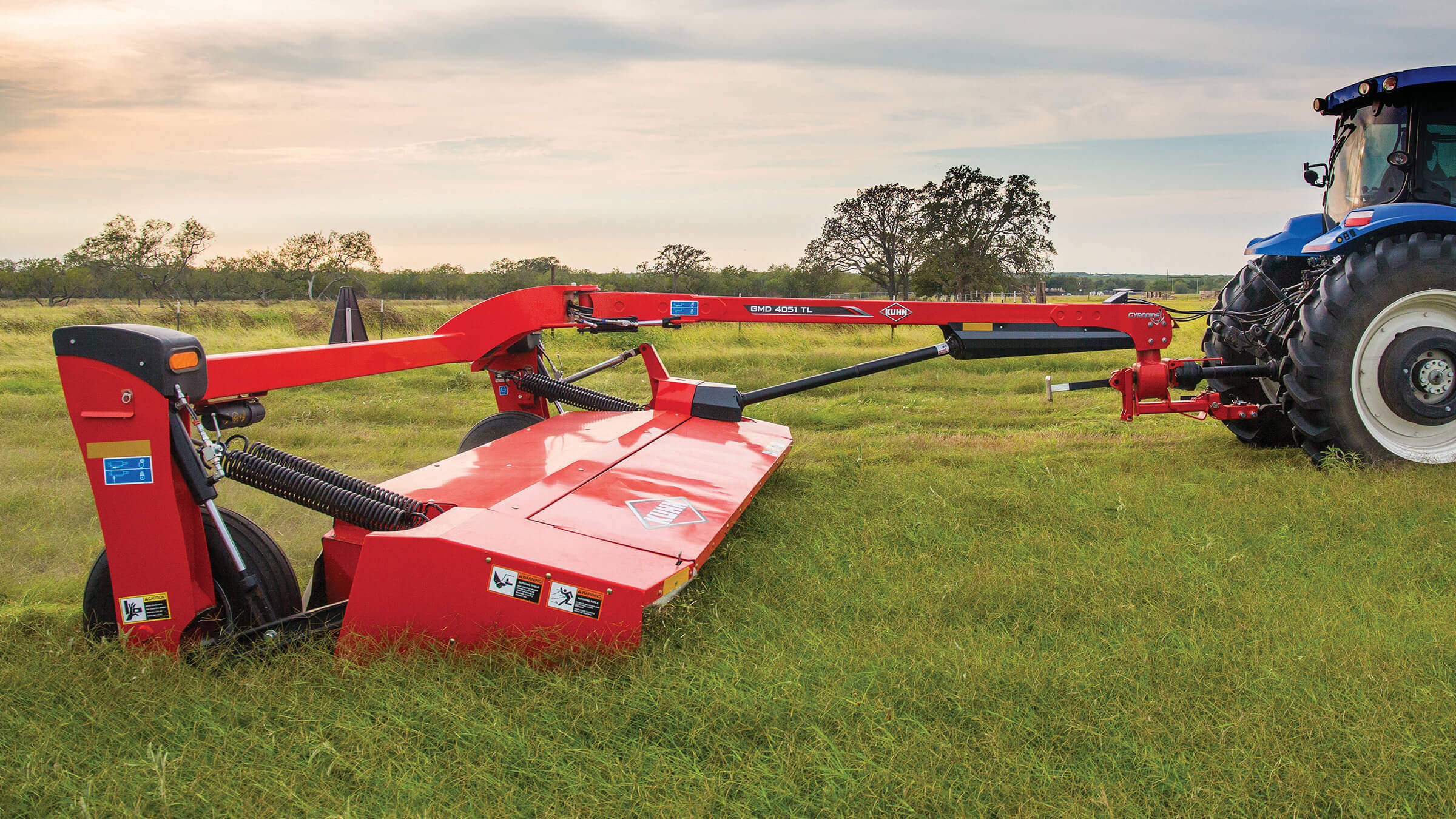 GMD 1051 TL Series Trailed Disc Mowers | KUHN farm machinery