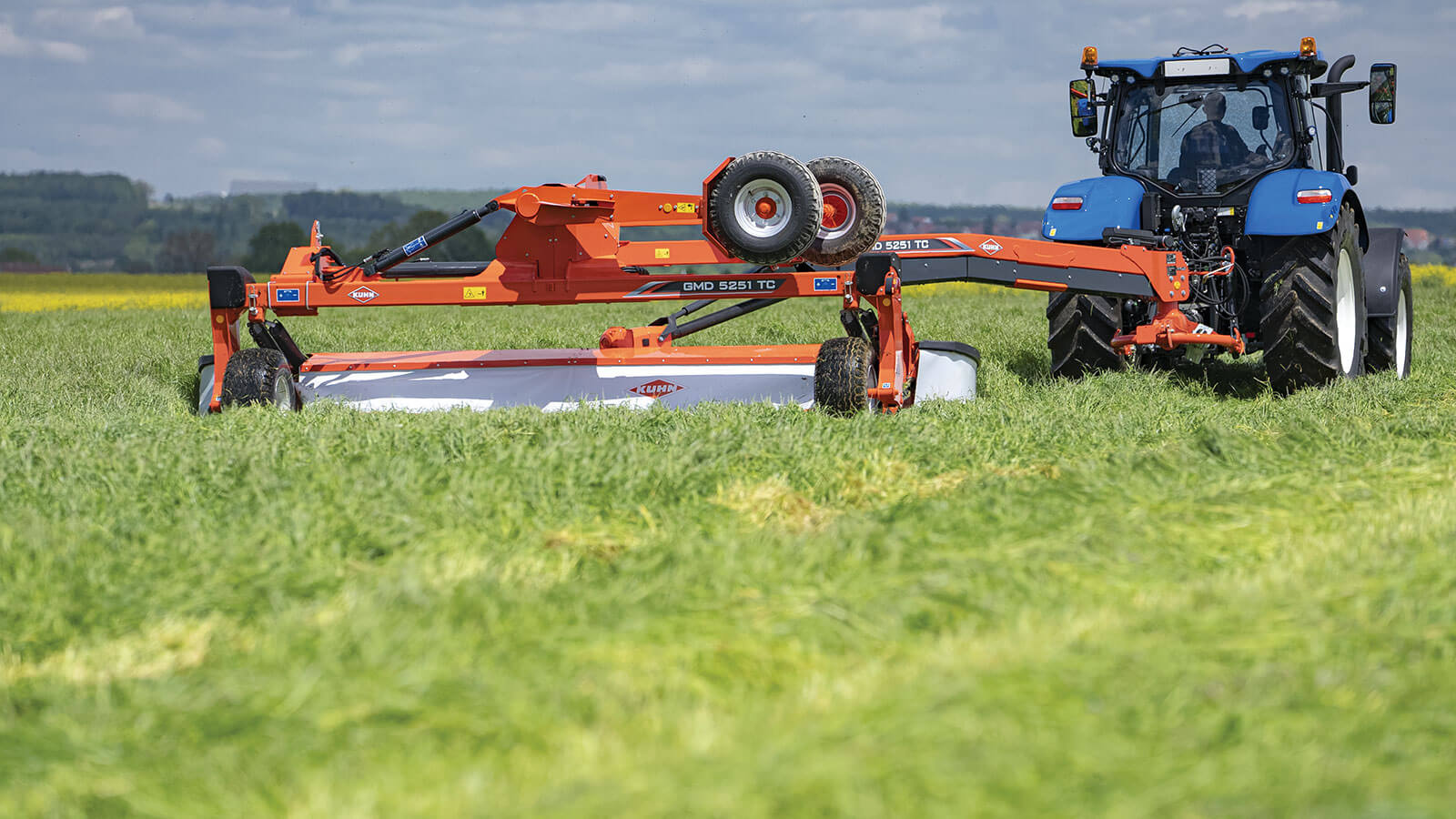 Trailed disc mowers GMD 1051 TC | KUHN farm machinery
