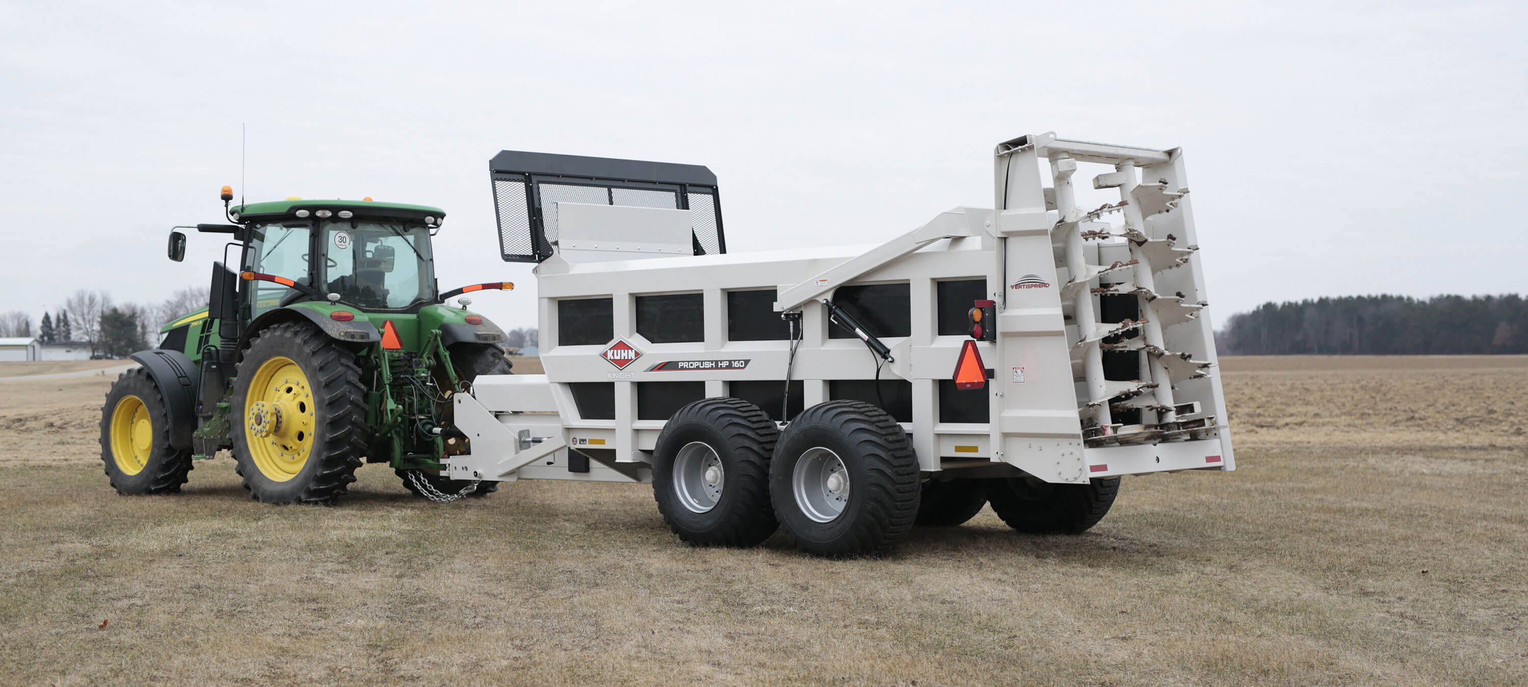 KUHN Knight HP 150 & 160 ProPush® Hydraulic-Push Manure Spreaders ...