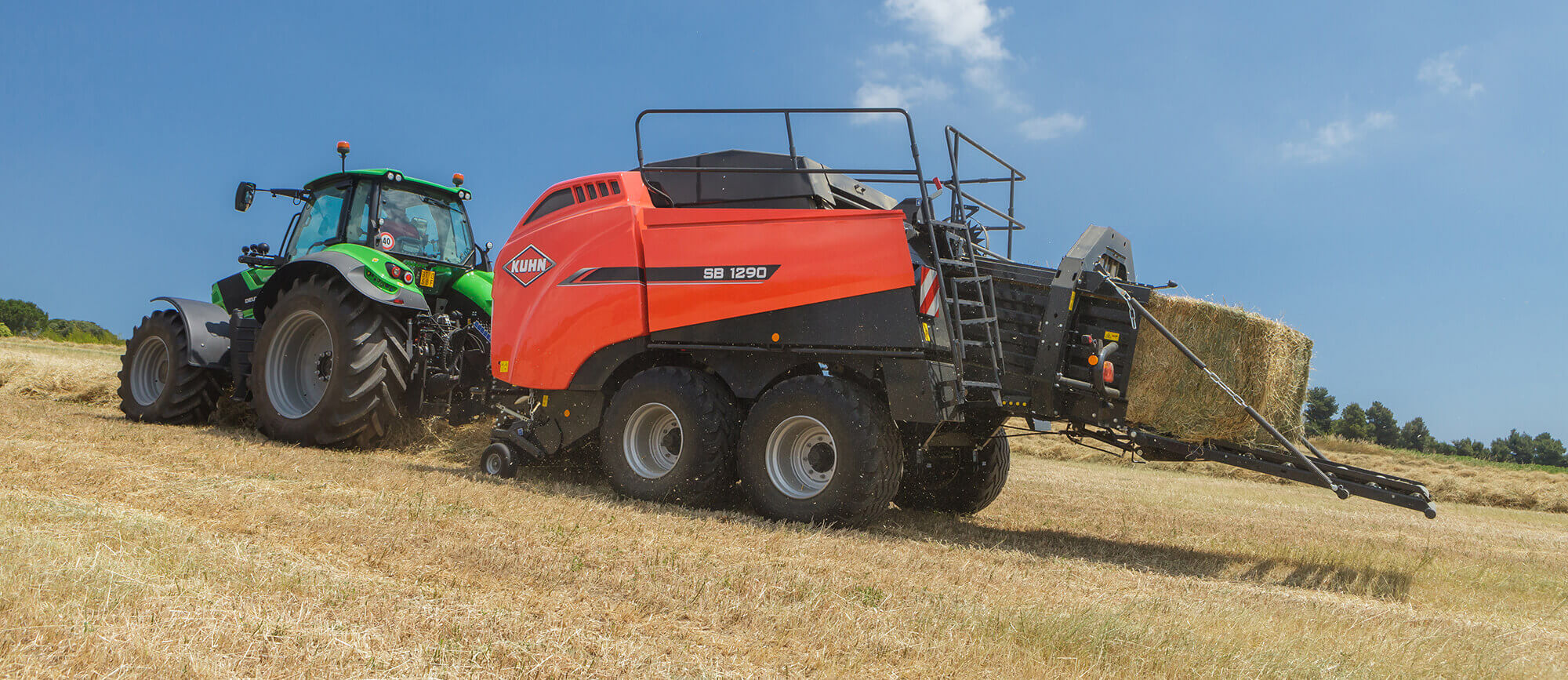 Large Square Balers SB 1290 | KUHN farm machinery
