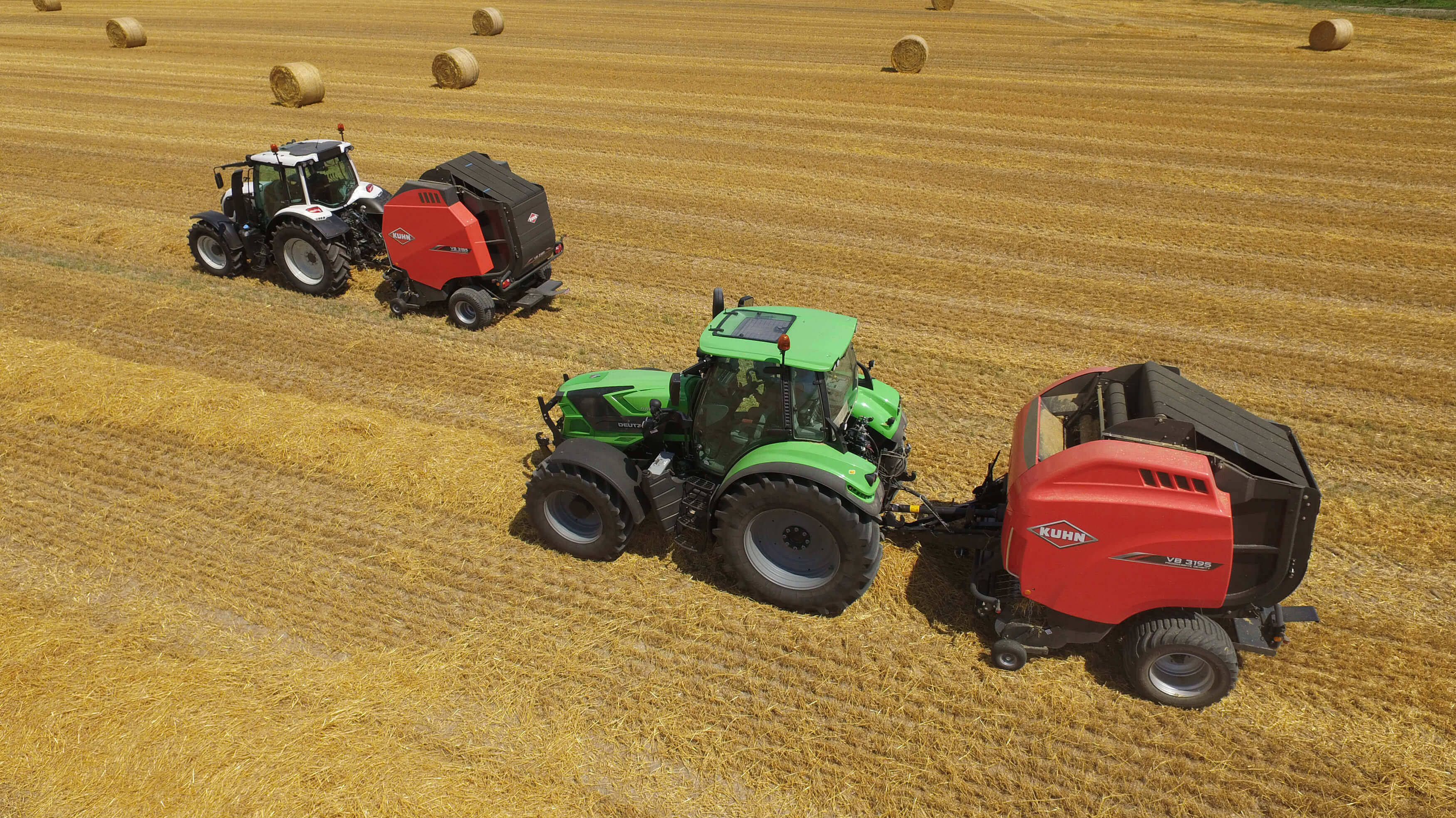 Variable Chamber Round Balers | KUHN farm machinery